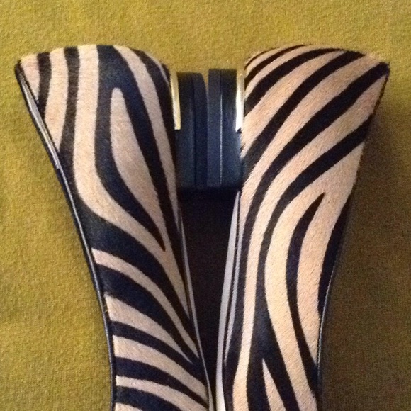 Bellofatto | Shoes | Bellofatto Calf Hair Zebra Print Flats | Poshmark